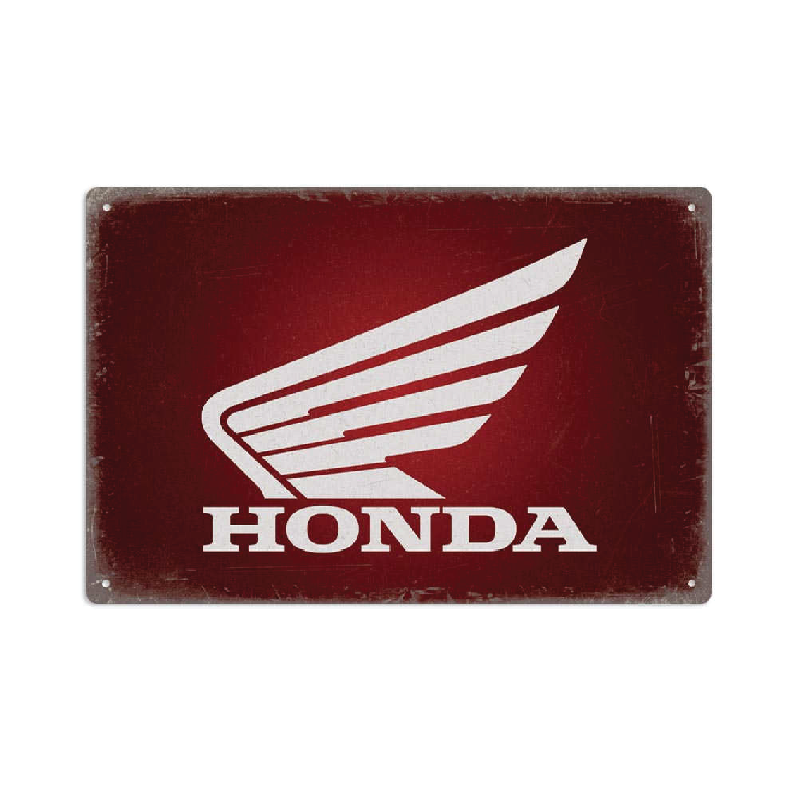 Honda Tin Metal Sign Rustic Look Vintage Man Cave – Whippy's Warehouse ...